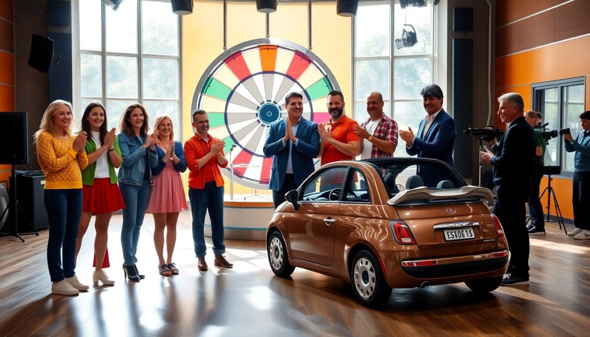 Gerry Scotti presenta La Ruota dei Campioni con sorprese e stile